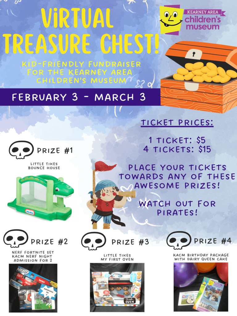 Virtual Treasure Chest! Kid Friendly Fundraiser for the Kearney Area ...